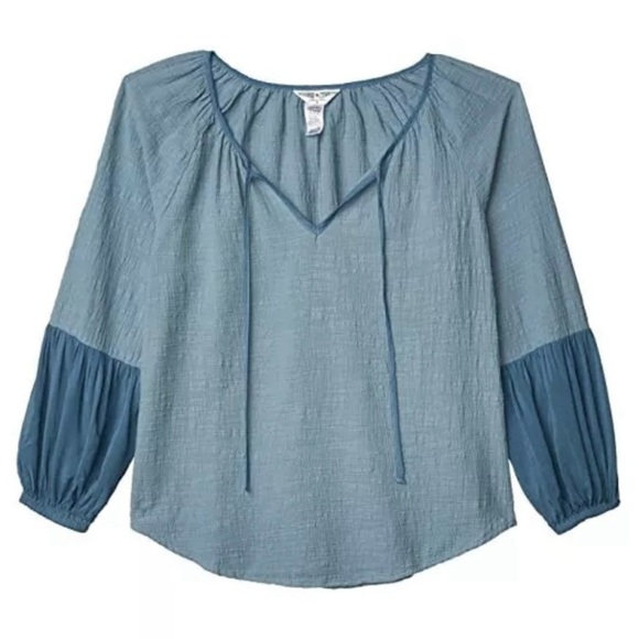 Hard Tail | Tops | Hard Tail Puff Sleeve Poet Top | Poshmark